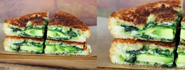 Croque-monsieur vert